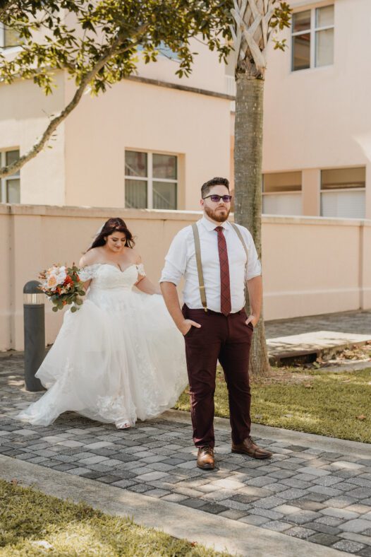 St Augustine Florida Courthouse Elopement | Hayley & Dallas