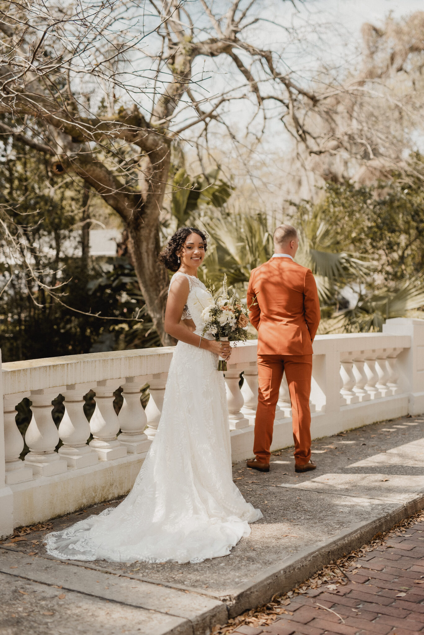 Beautiful Orlando Elopement at Dickson Azalea Park | Kheyanne & Cody