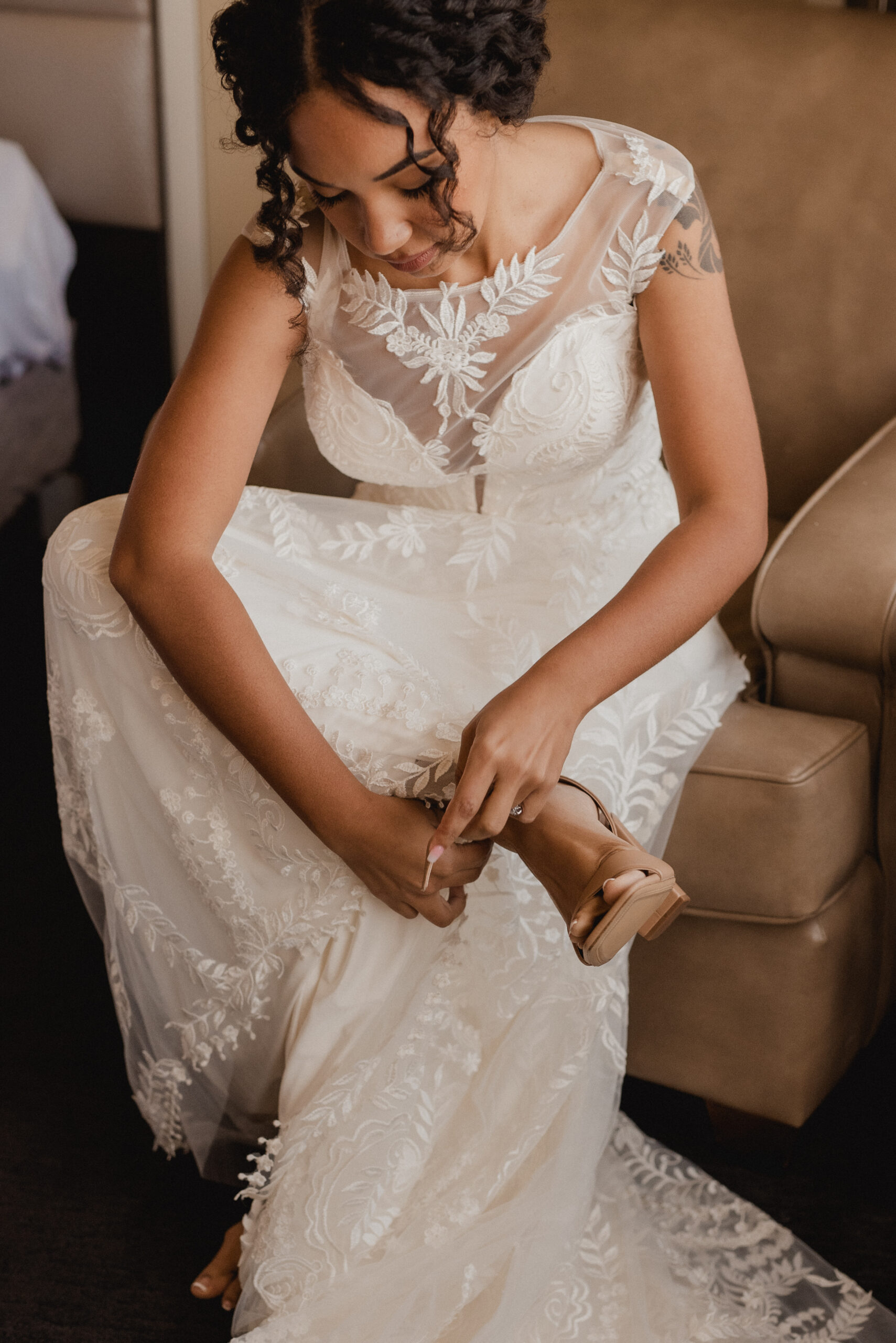 Beautiful Orlando Elopement at Dickson Azalea Park | Kheyanne & Cody